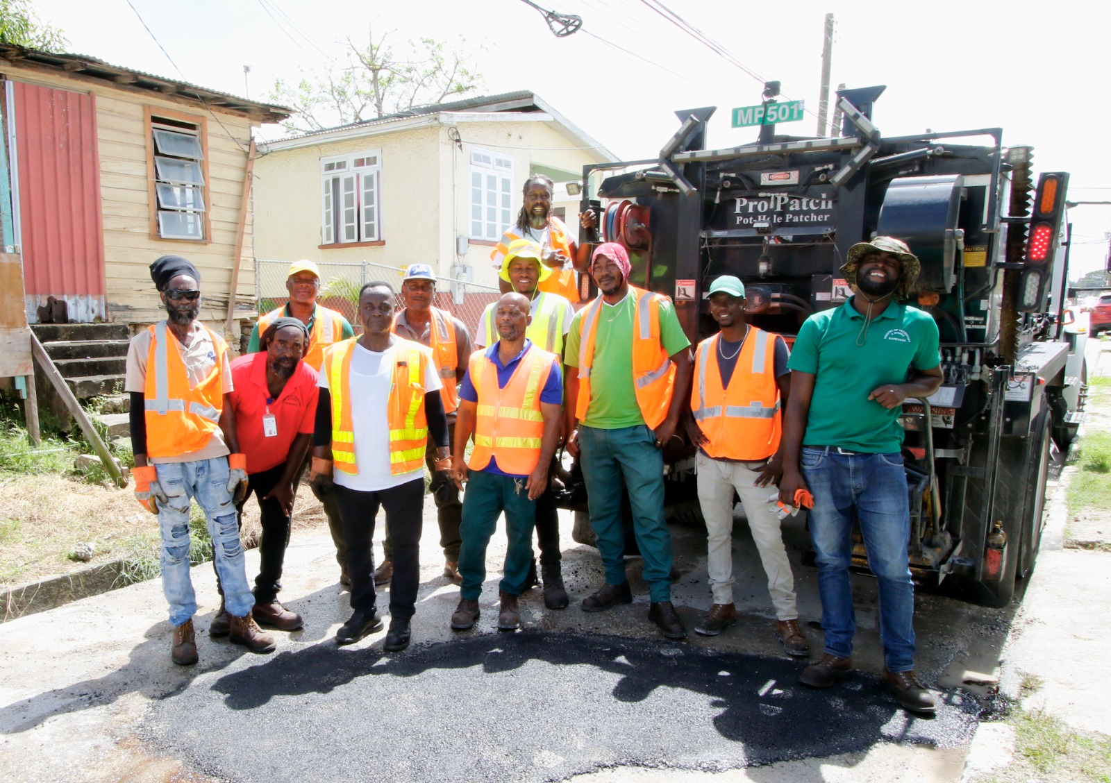 The Paving Unit - Ministry of Transport & Works