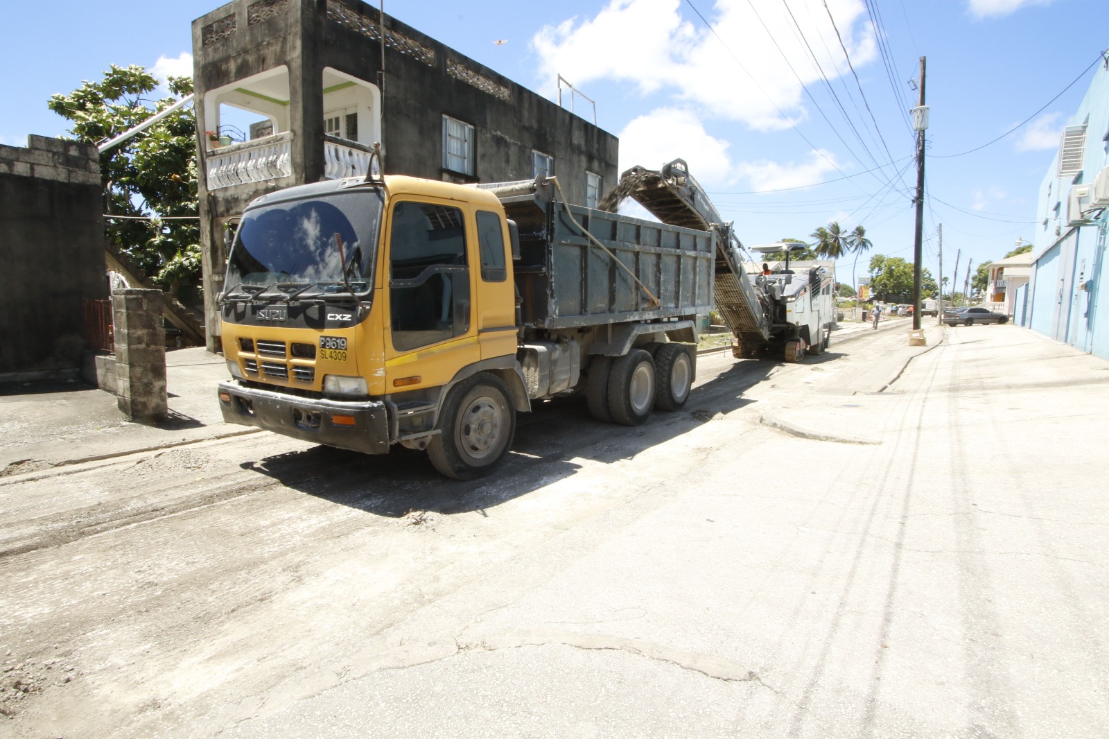 Accelerated Mill and Pave Programme - Ministry of Transport & Works
